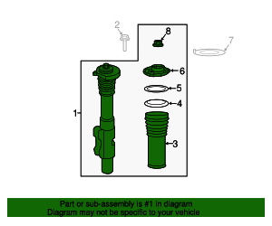 906-320-04-33 - Shock 2010-2018 Mercedes-Benz Sprinter 2500 | Mercedes ...