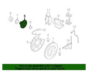 33-41-6-760-058 - Wheel Hub 2006-2015 BMW | AutoNationParts.com