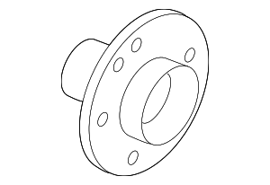 33416760058 - 2006-2015 BMW Wheel Hub (33-41-6-760-058) | BMW of South ...