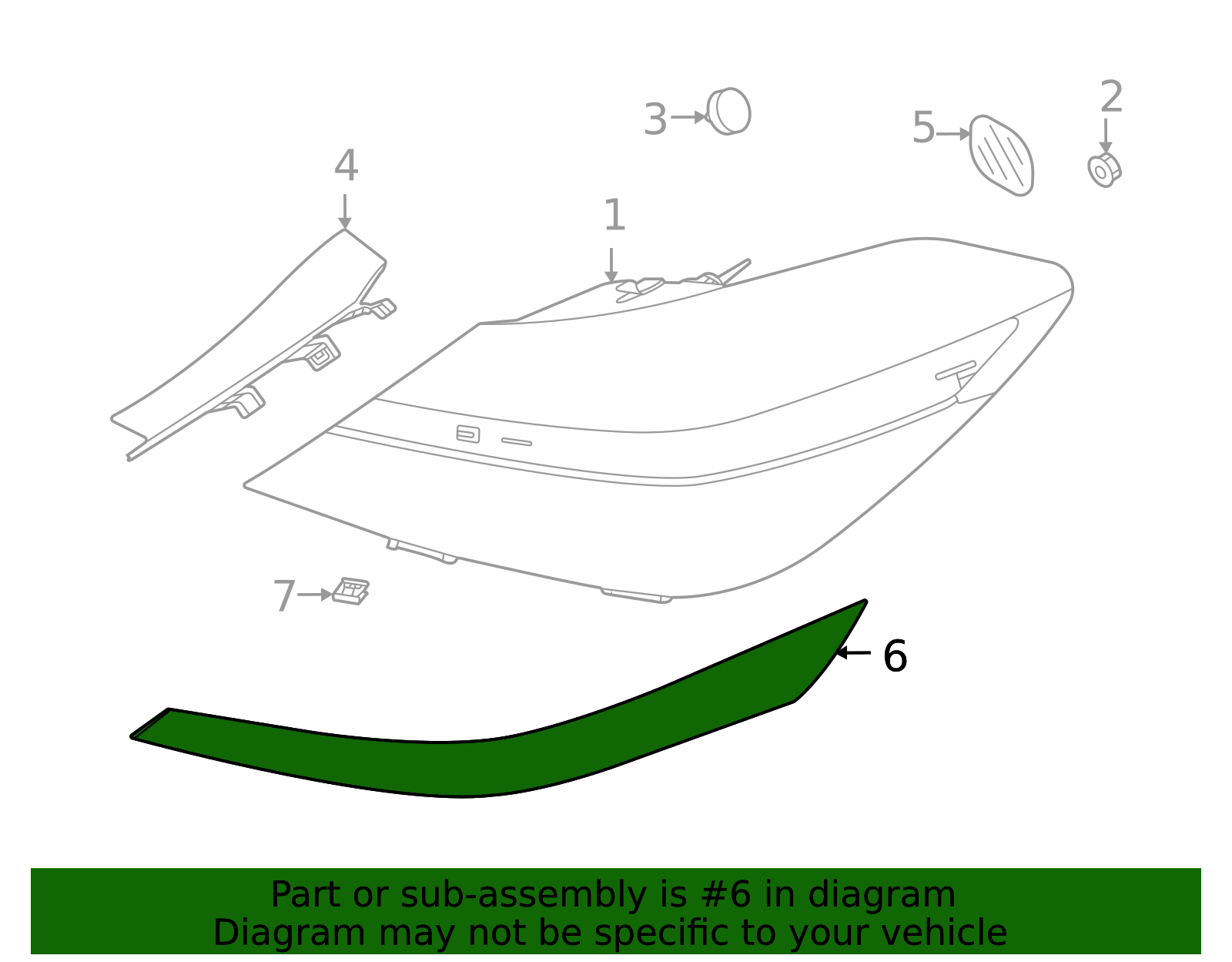 92435-G9500-RY5 - Garnish Rear Combination Lamp Left-hand 2022-2023 ...