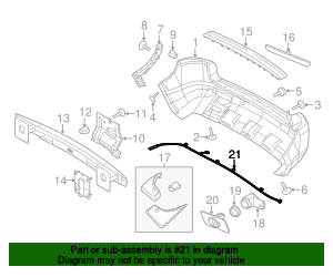 2008-2010 Land Rover LR2 Harness LR001799 | OEM Parts Online