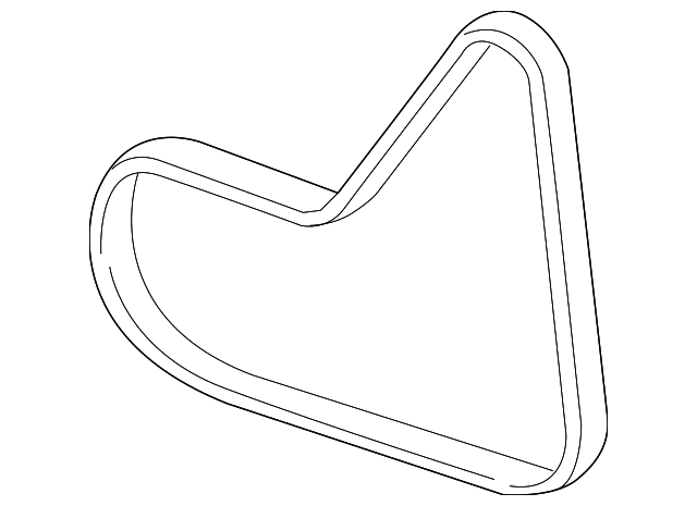 2005-2014 Volkswagen Serpentine Belt 07K-145-933-E | OEM Parts Online