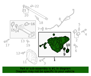 FL3Z-4026-C - Differential Assembly 2007-2024 Ford | Ford Parts Direct
