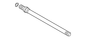 7L1Z-3219-B - Drive Axle Shaft 2007-2025 Ford | Ford Parts Direct