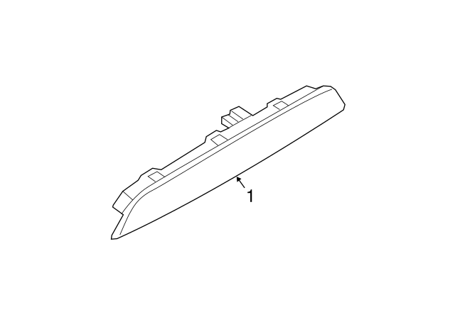 2014-2021 Mitsubishi High Mount Lamp 8334A113 | QuirkParts