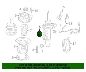 31106891829 - 2019-2022 BMW Vibration Damper (31-10-6-891-829) | BMW of ...