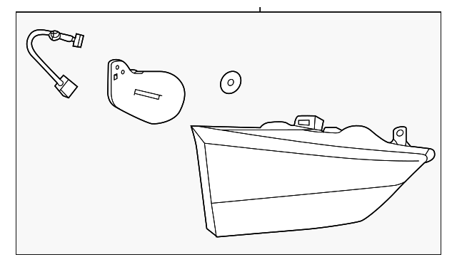 2020-2021 Lexus Backup Lamp 81580-48350 | OEM Parts Online