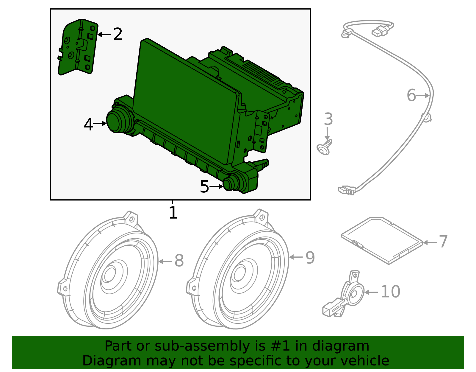 Hyundai - 96560-K2150-UGM - Display System - 2020-2024 Hyundai Venue | OEM Hyundai Parts Outlet