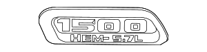 2019-2020 Ram 1500 Hood Emblem 68276335AA | TascaParts.com