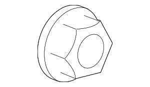 90080-17238 - Axle Nut For 2002-2024 Lexus | Lexus OE Parts
