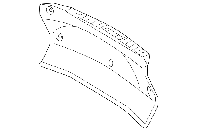 2009-2021 Nissan GT-R Rear Trim Panel 84992-JF00A | QuirkParts