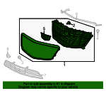 Genuine OEM Silver Front Grille Part# 84724577 Fits 2017-2019 Cadillac ...