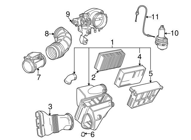 13-54-1-433-385 - Throttle Body - 1996-2002 BMW | BMWPartsHub