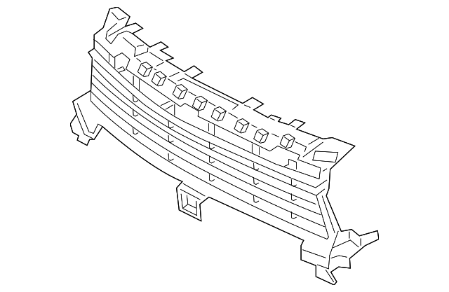 2019-2023 Porsche Cayenne Grille Assembly 9Y0-807-683-P-OK1 | OEM Parts ...