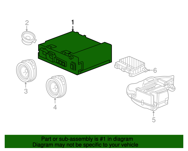 F Radio 42759449 | TascaParts.com