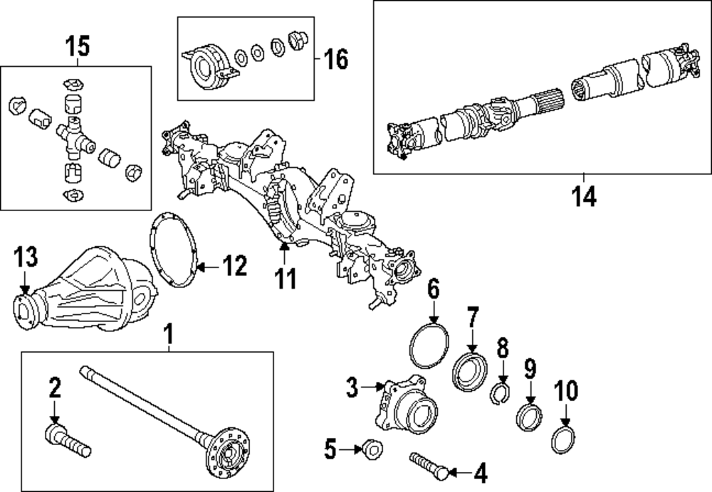 04371-04031 - Universal Joints 2005-2024 Toyota | Longo Toyota Parts