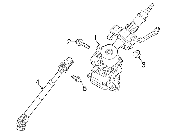 56400-4Z000 - Intermediate Shaft 2014-2015 Kia Sorento | Kia.Parts Store