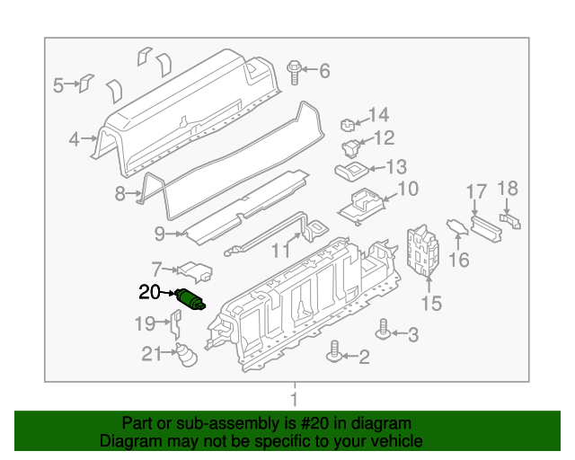 31419419 - Fuse 2016-2022 Volvo | AutoNationParts.com