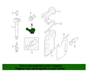 9A7-905-381 - Engine Crankshaft Position Sensor 2010-2024 Porsche ...