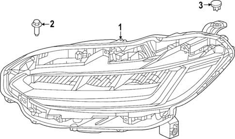 Headlamp Components for 2025 Honda HR-V | Honda Parts Cheap