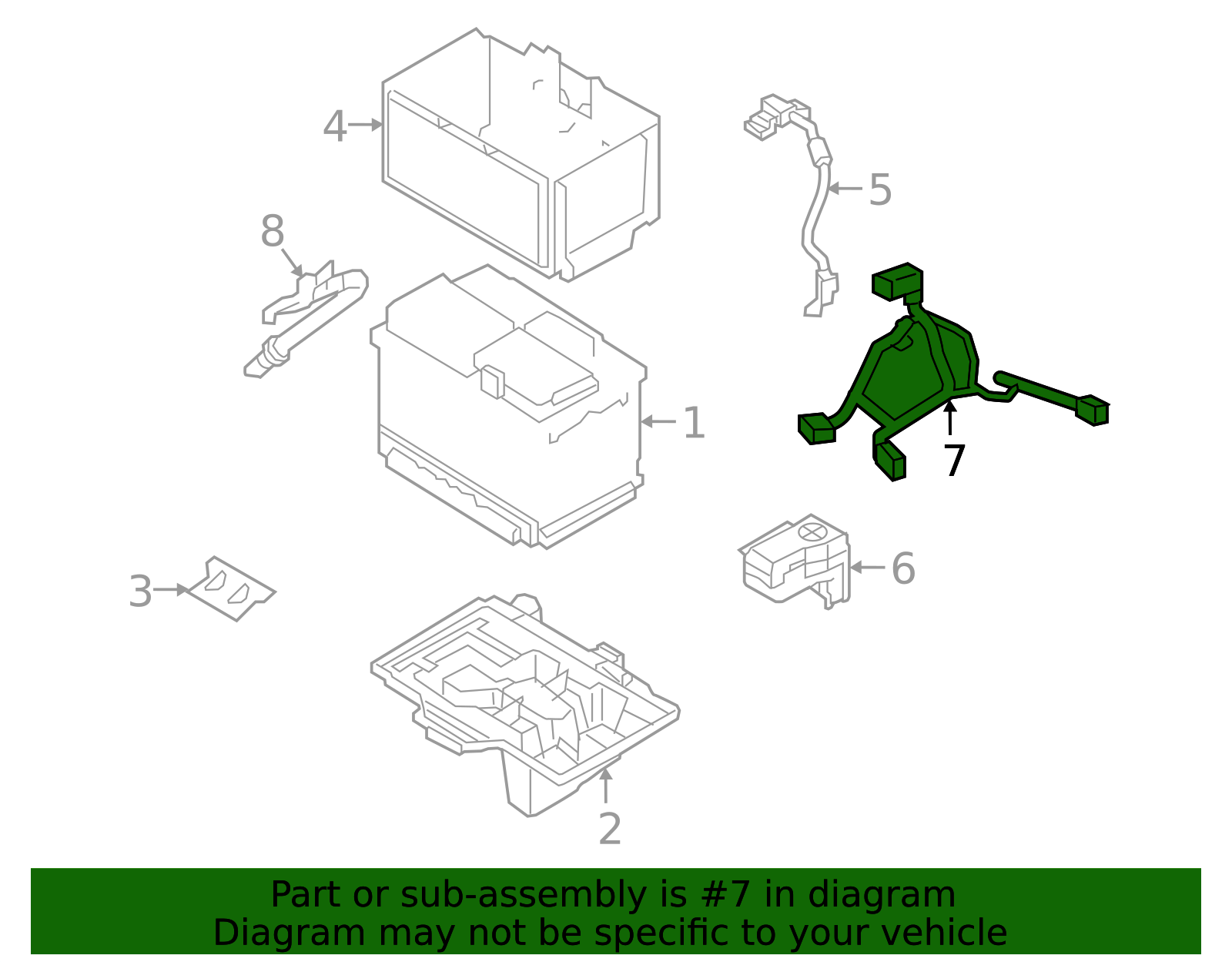 91850-N9110 - High-Quality Battery Cable for 2022-2023 Hyundai Tucson ...