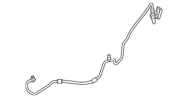 204-830-55-15 - AC Hoses 2010-2011 Mercedes-Benz GLK 350 | Mercedes ...