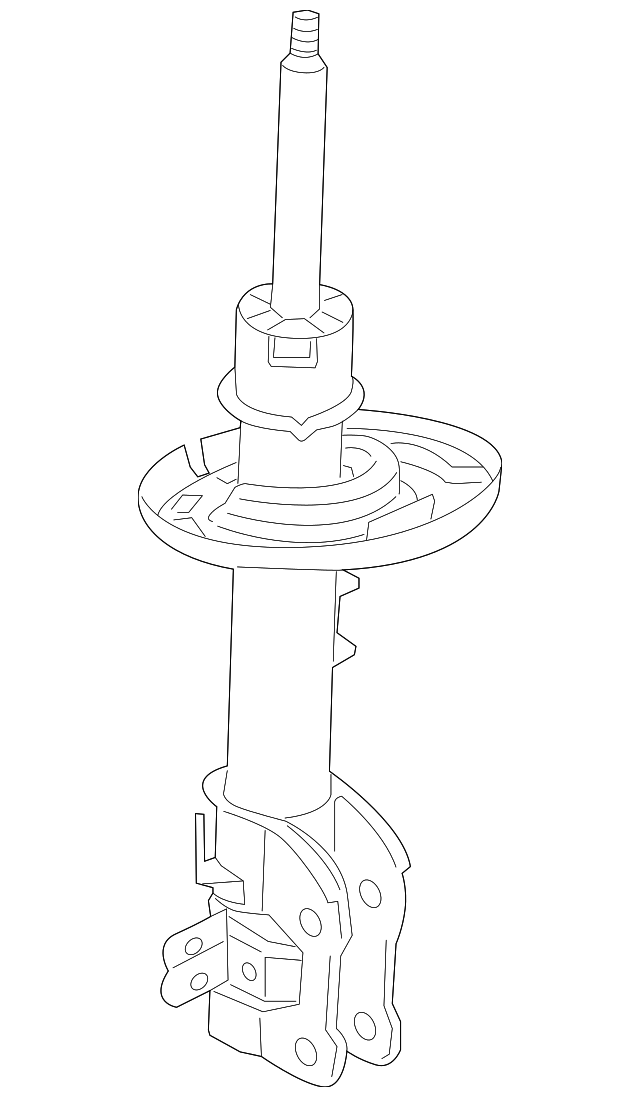 2017-2018 Mazda CX-5 Strut KB7W-34-700B | RealMazdaParts.com