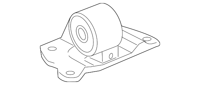 2003-2006 Mitsubishi Outlander Trans Mount MR961709 | Mitsubishi Parts ...