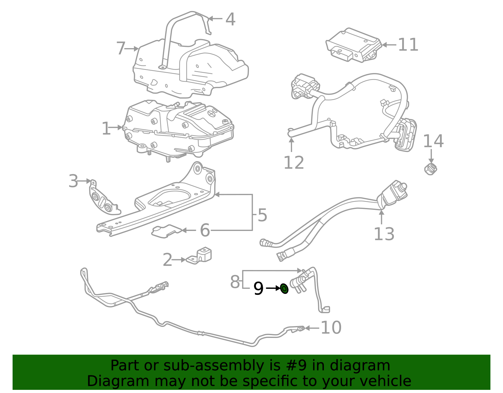 2020-2024 GM Exhaust System Front Gasket 12671767 GM | GMPartsDirect.com