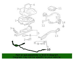 2024 GM Fluid Pipe 84923595 GM | GMPartsDirect.com
