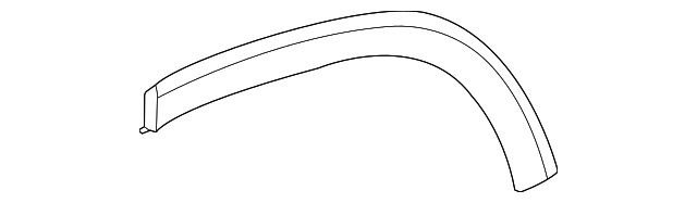 247-885-02-22 - Wheel Opening Molding 2020-2023 Mercedes-Benz ...