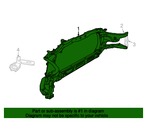 2010-2012 Mopar Panel 68066740AD | Mopar Parts Canada