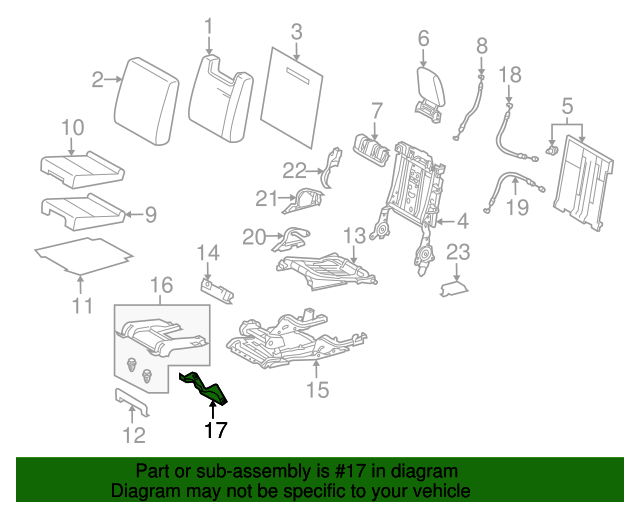 2010-2019 Lexus GX460 Link 79236-60120-E1 | OEM Parts Online