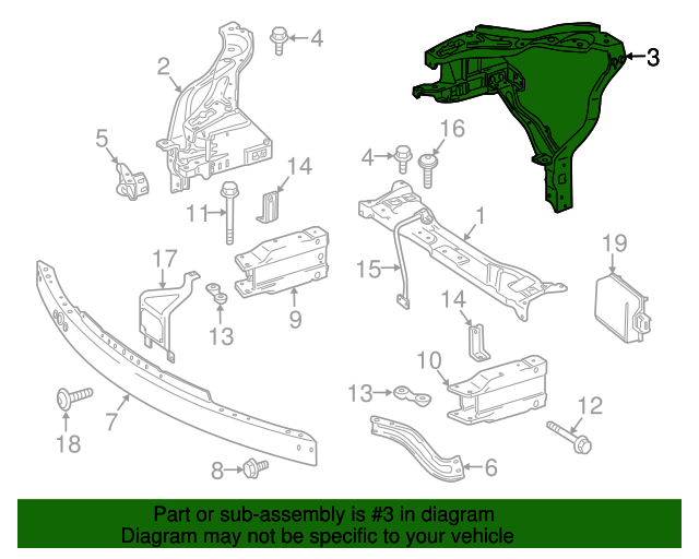212-620-46-00 - Outer Support 2014-2016 Mercedes-Benz | Mercedes-Benz ...