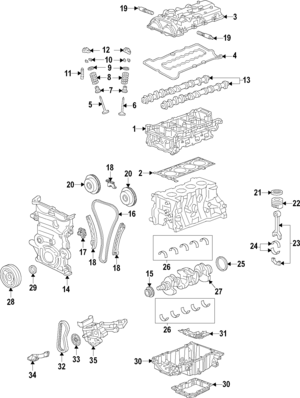 2023 GM Camshaft Position Actuator 25202557 | Partners Chevy