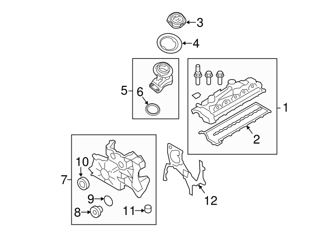 Genuine BMW 11-14-2-247-286 | Lower Timing Cover Plug | FREE Shipping ...