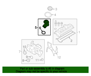 11127801697 - 2009-2013 BMW X5 Filler Neck (11-12-7-801-697) | BMW of ...