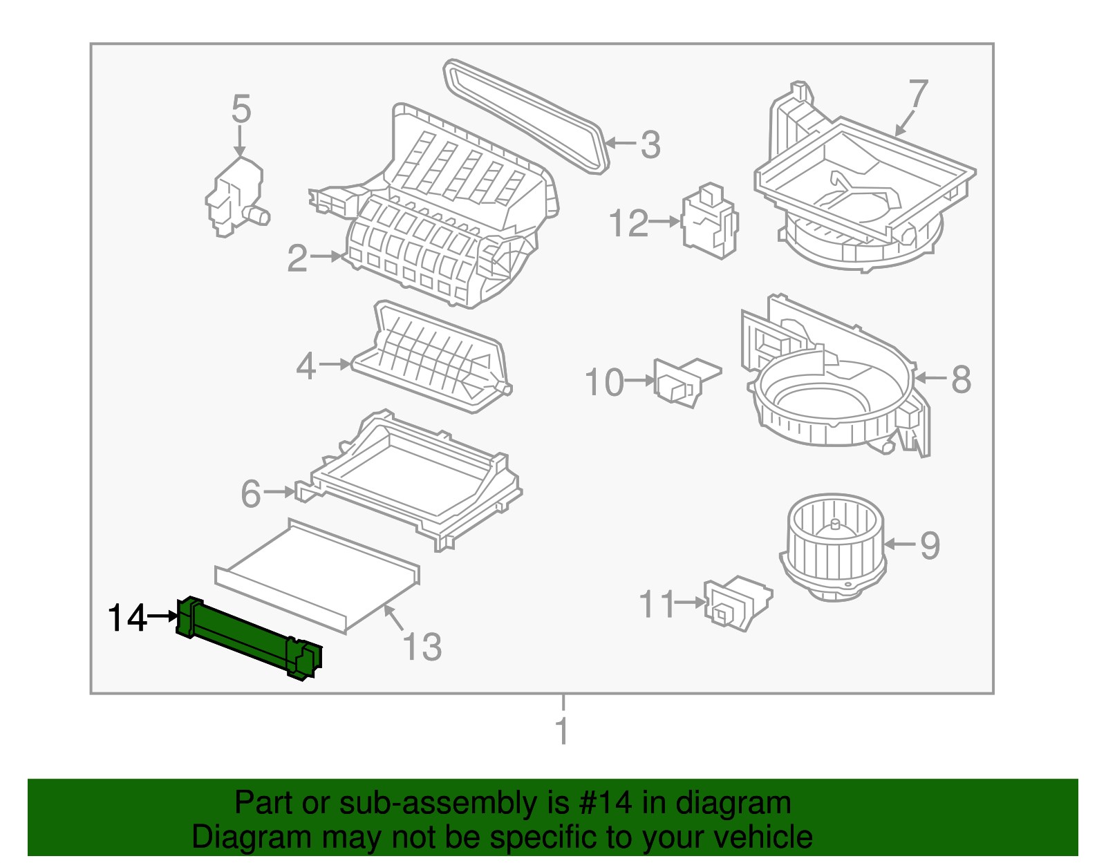 97129-1U000 - Filter Cover 2011-2020 Kia Sorento | Kia.Parts Store