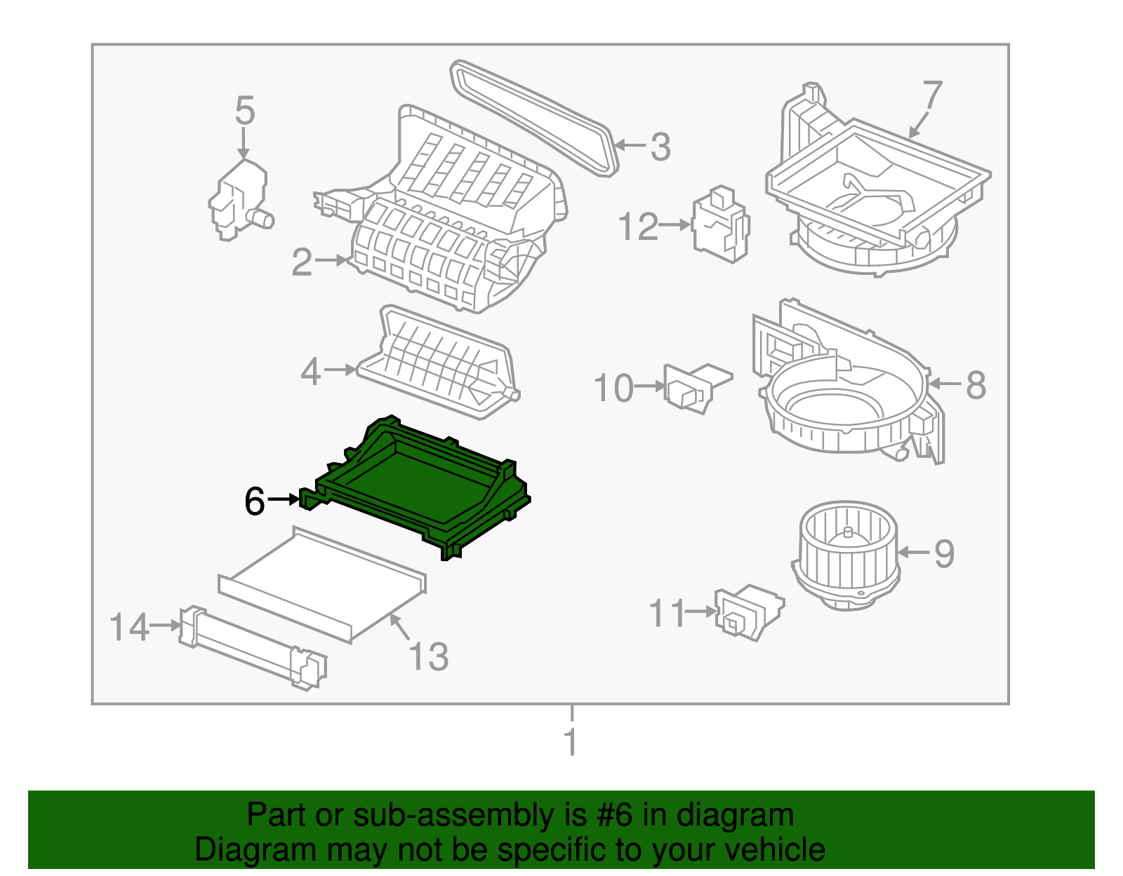 2016-2020 Kia Sorento Holder 97122-C6000 | OEM Parts Online