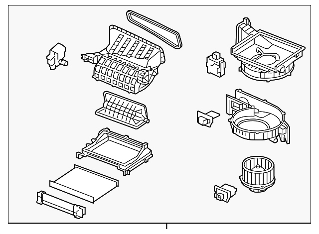 97100-C6000 - Blower Assembly 2016-2020 Kia Sorento | Kia.Parts Store