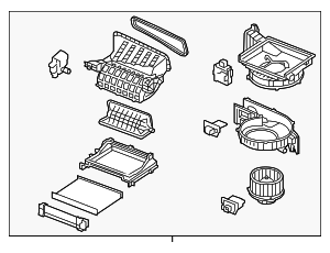 97100-C6000 - Blower Assembly 2016-2020 Kia Sorento | Kia.Parts Store