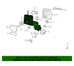 2024 Chevrolet Silverado 1500 (Replaces 84823219) Passenger Side Mirror ...