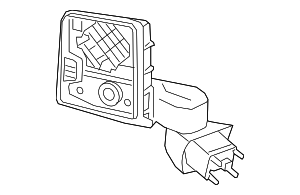 2024 Chevrolet Silverado 1500 (Replaces 84823219) Passenger Side Mirror ...