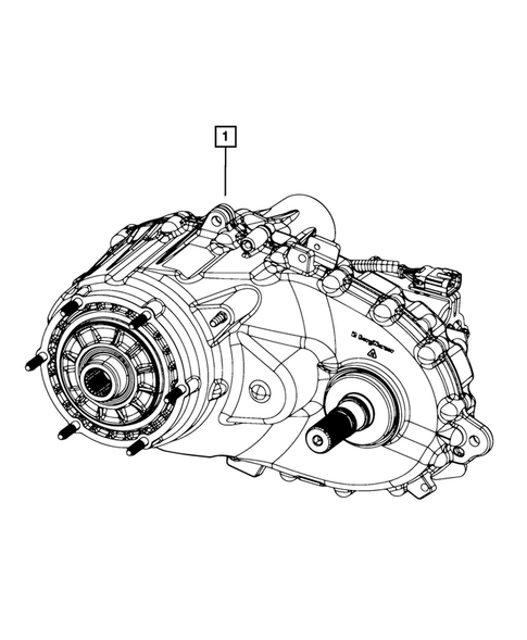 Transfer Case and PTU Assembly for 2022 Ram 1500 | Mopar eStore