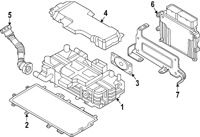 254V4-DO050 - Inverter Hose 2024 Kia EV9 | Kia.Parts Store