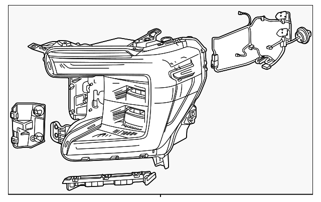 86546576 - Composite Assembly 2021-2024 GMC | Chevrolet Parts Direct