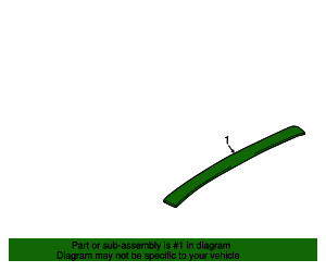 91761-4RA3A - Finish Molding - 2016-2023 Nissan Maxima | Nissan OEM ...