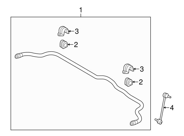 Genuine Stabilizer Link for 2015-2019 Hyundai Sonata | Part# 54840 ...