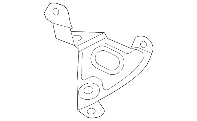 22900547 - Front Passenger Side Fender Bracket 2012-2017 Buick Verano ...