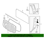 2000-2023 Toyota Switch Bezel Clip 90467-10203 | Toyota Parts Center